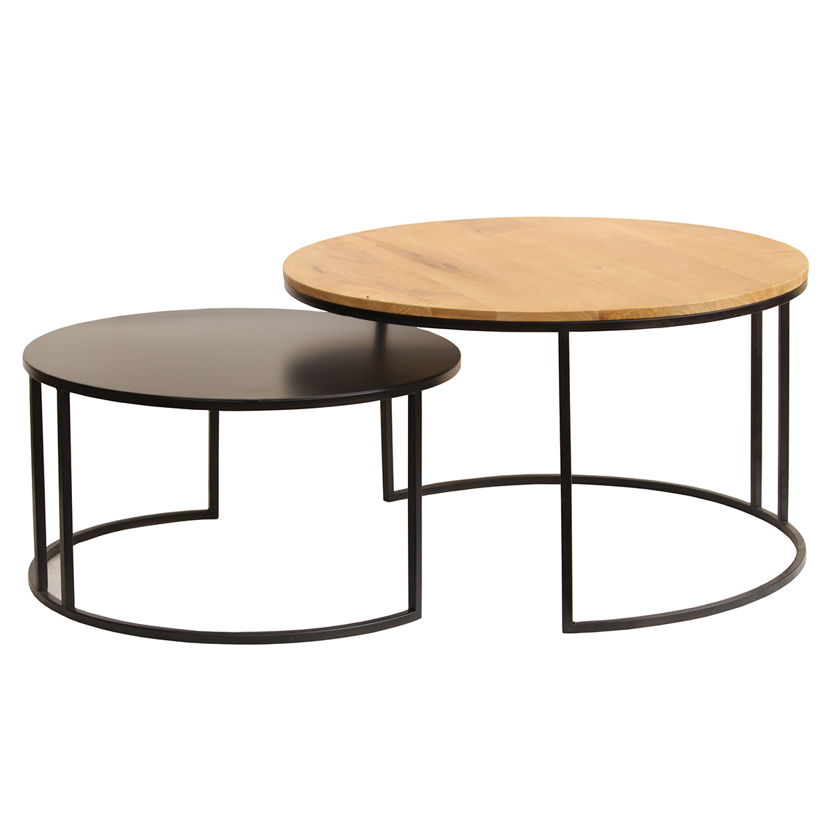 Preisvergleich für Ausziehbare Couchtische aus Holz und Metall TAHL ...