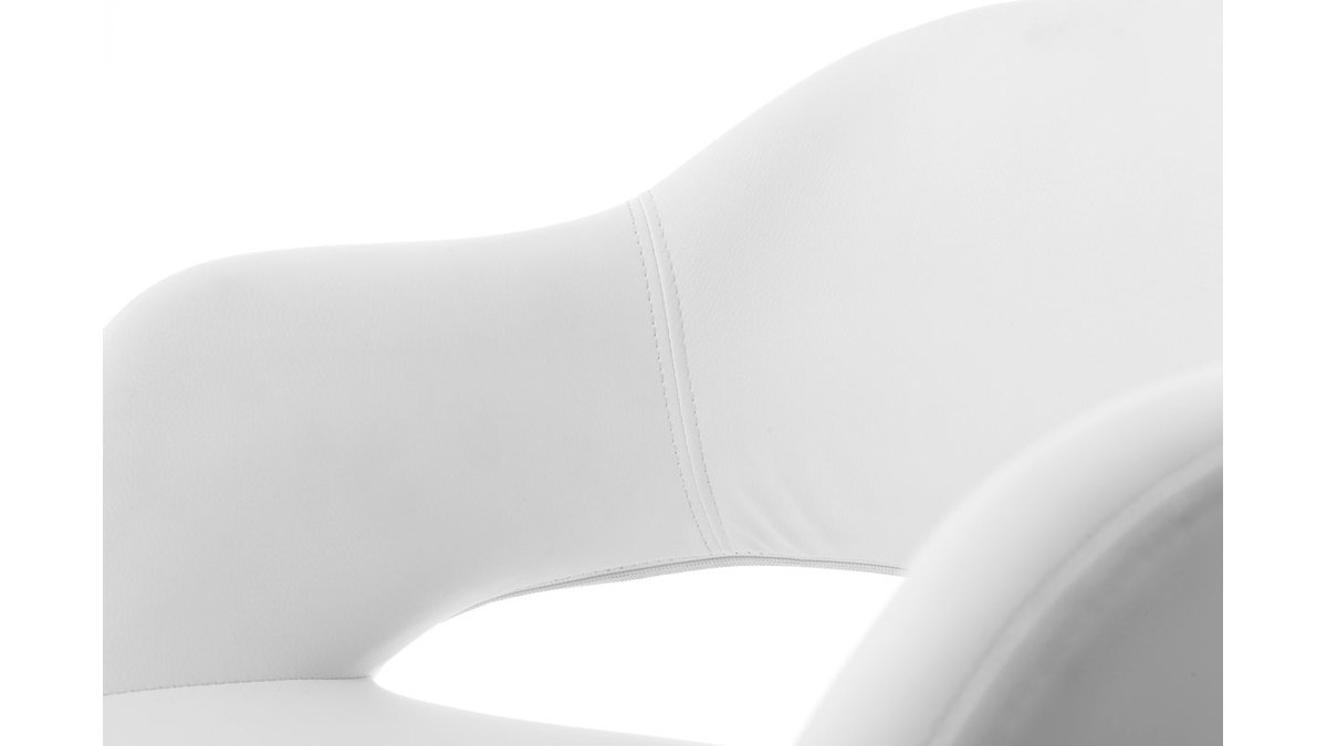 Design-Sessel JESSY Weiß - Miliboo