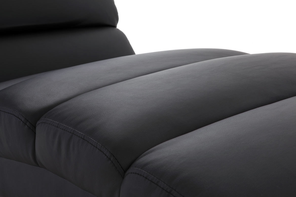 Liegestuhl/Design-Stuhl TAYLOR Schwarz - Miliboo